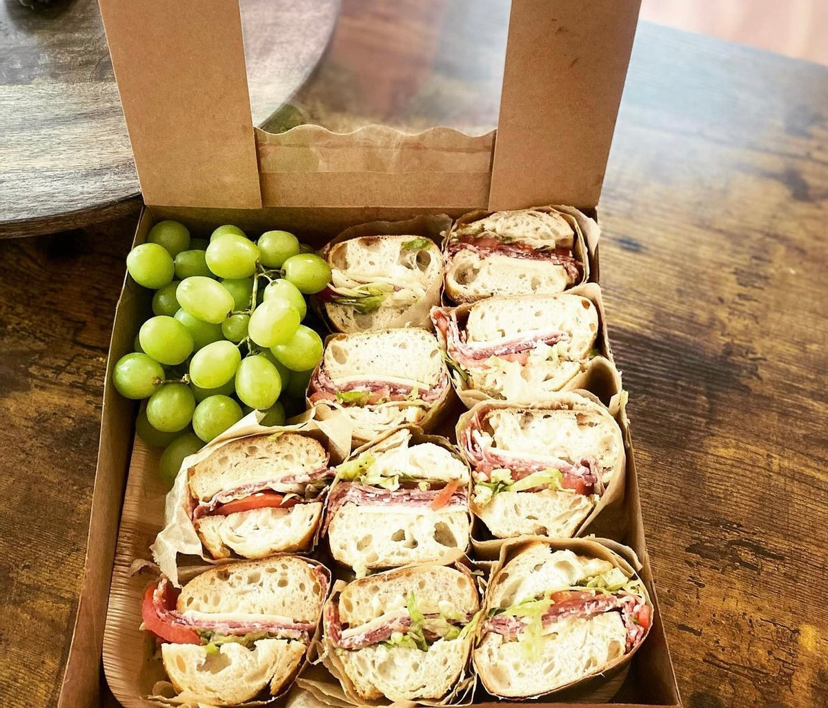 Cold cocktail sandwiches – Amazing Graze Charcuterie Co.